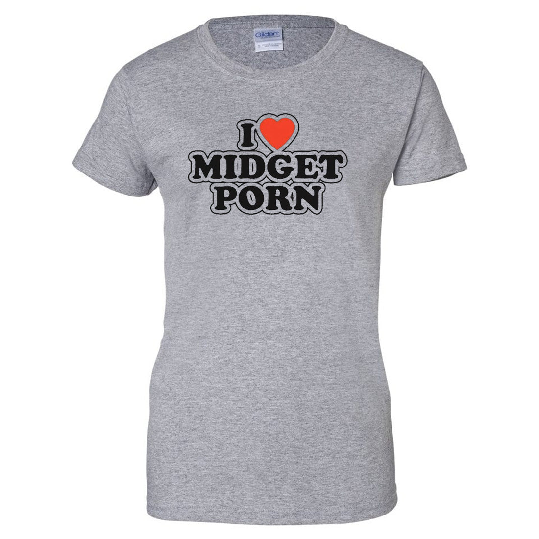 Women I Heart Midget Porn Tee – DirtyRagz